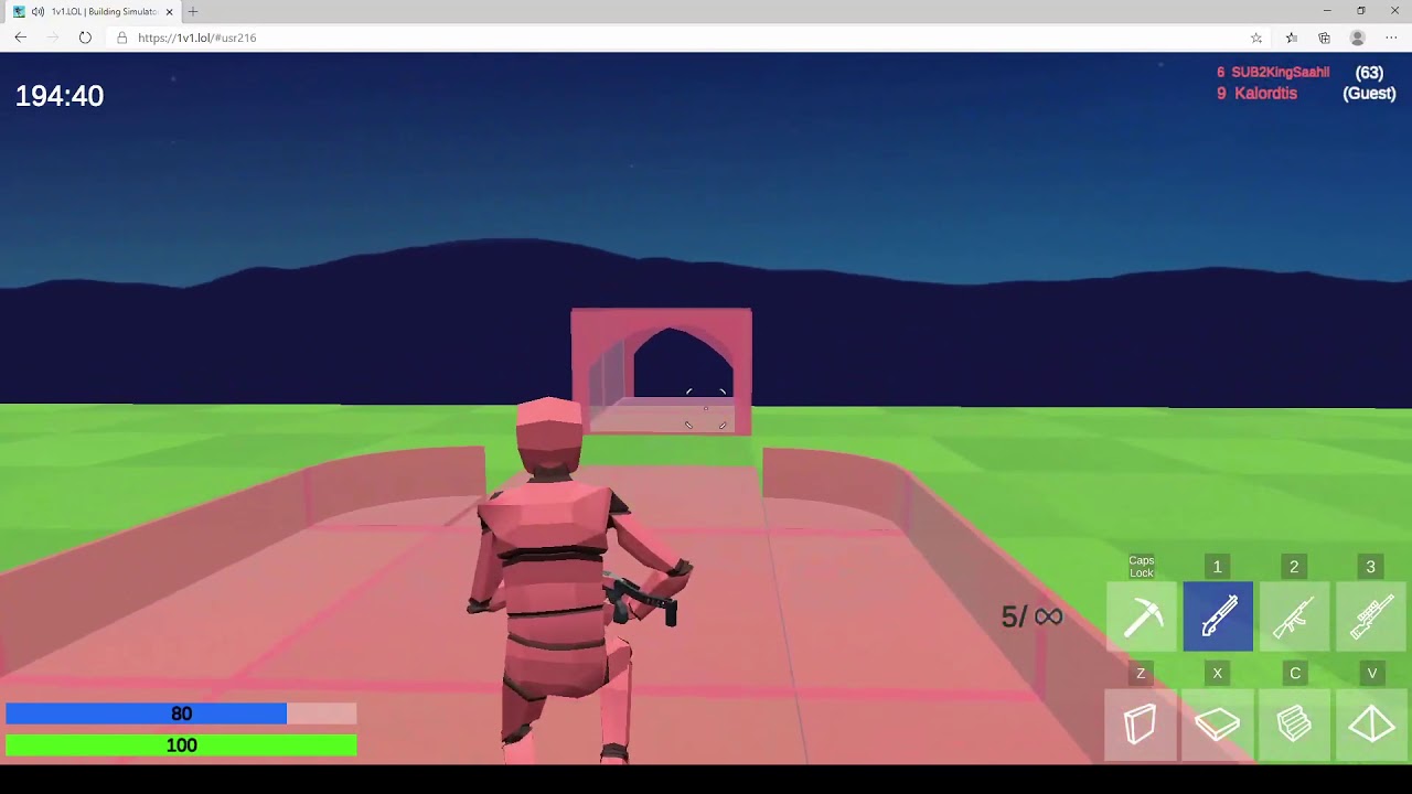 1v1 lol house tour - YouTube