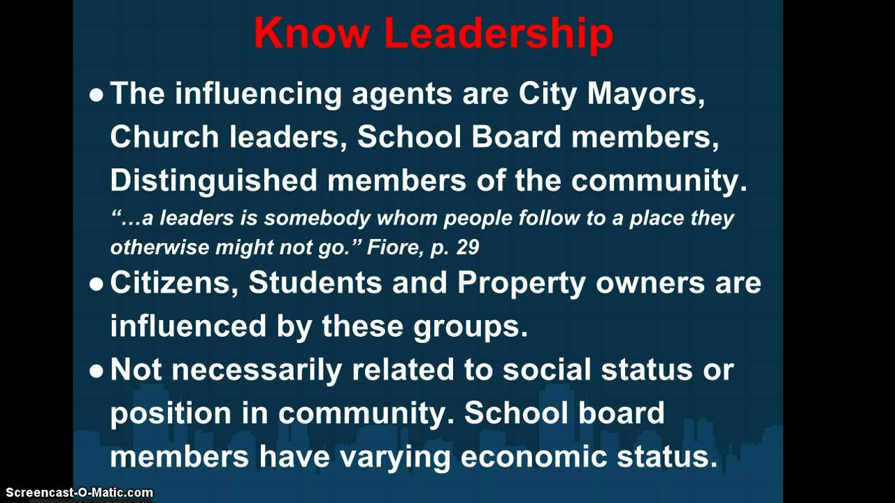 understanding my community - YouTube