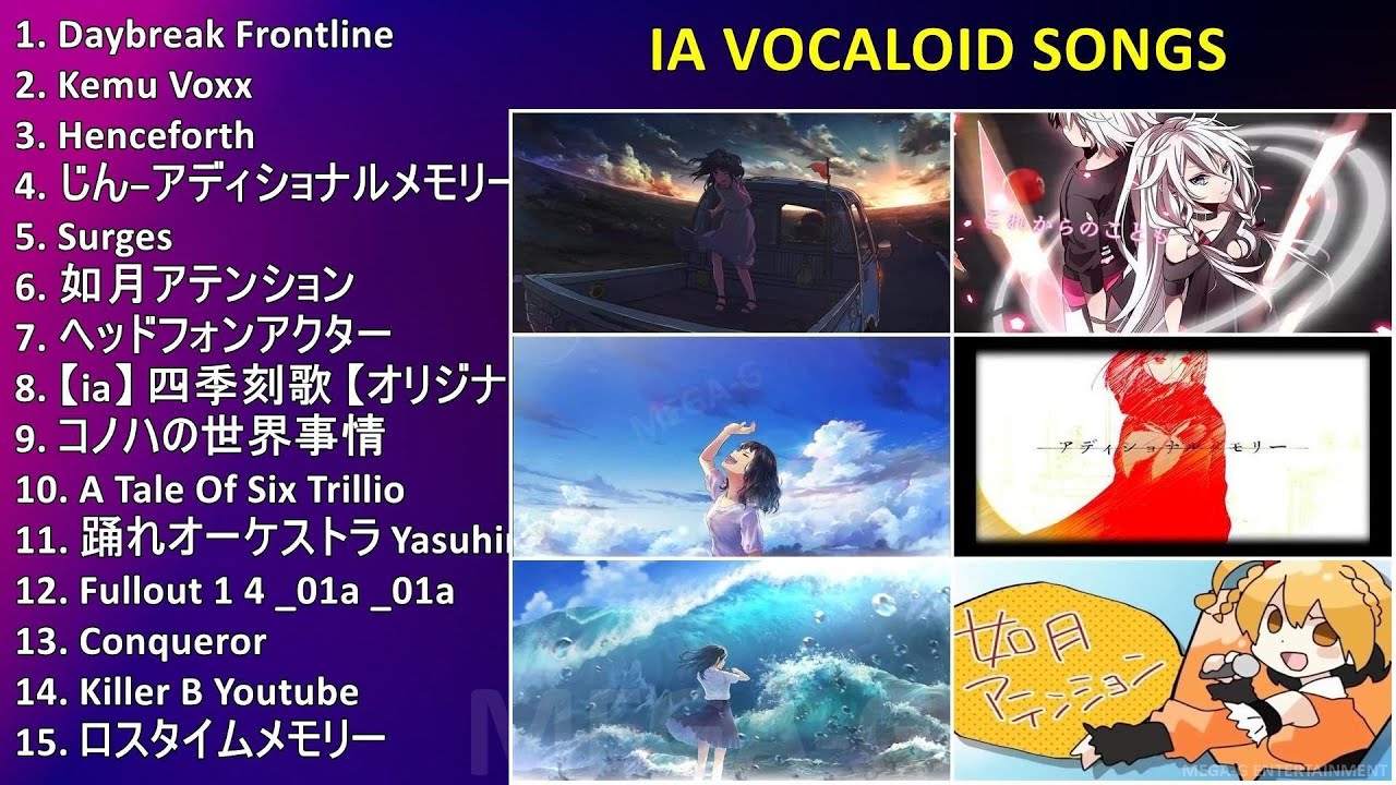 IA Vocaloid Songs ~ Full Album - YouTube
