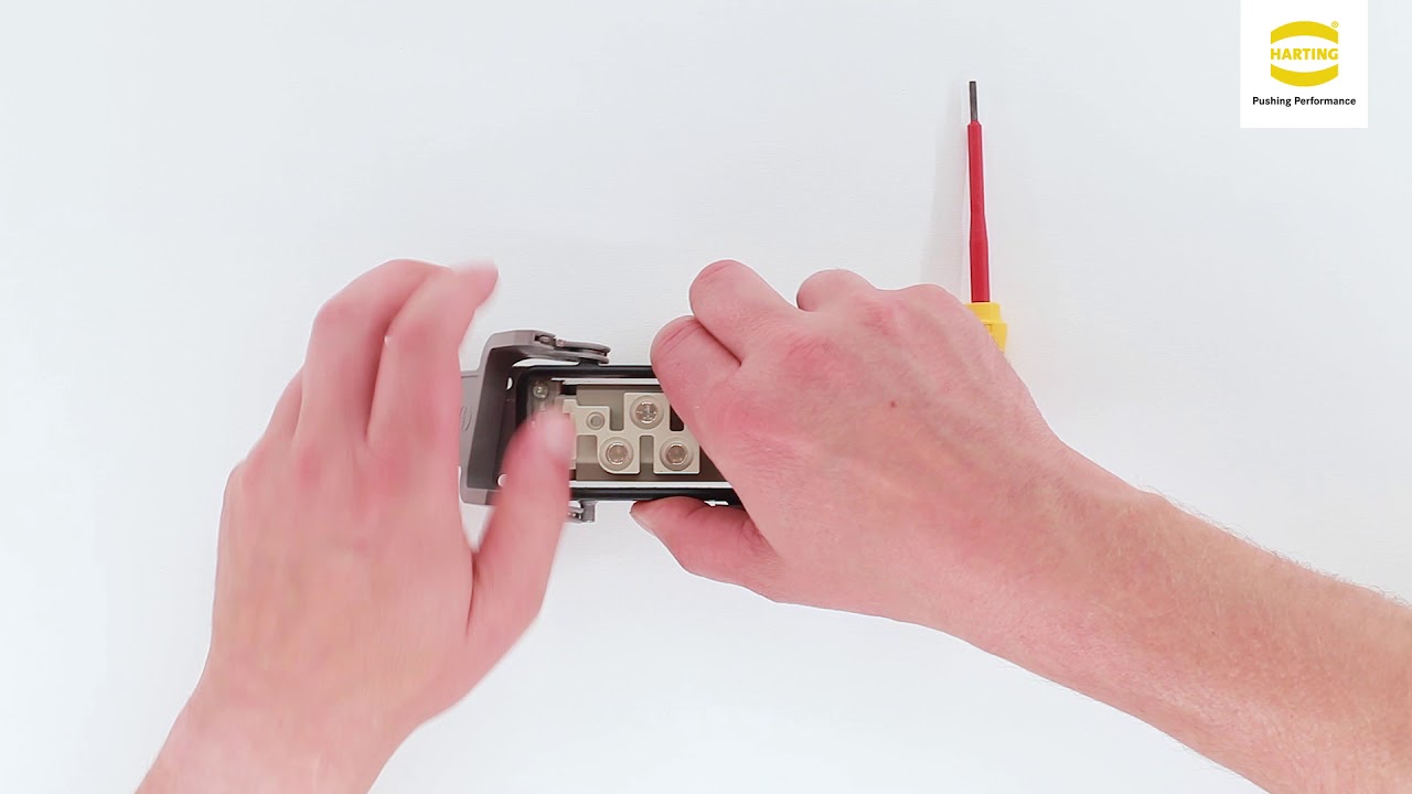 HARTING Han® B replacement of the Han Easy Lock® lever 2 lever version ...