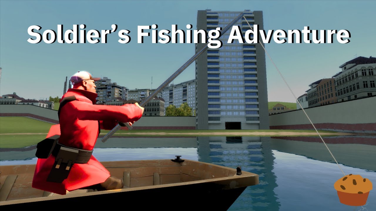 [GMOD] Soldier's Fishing Adventure - YouTube