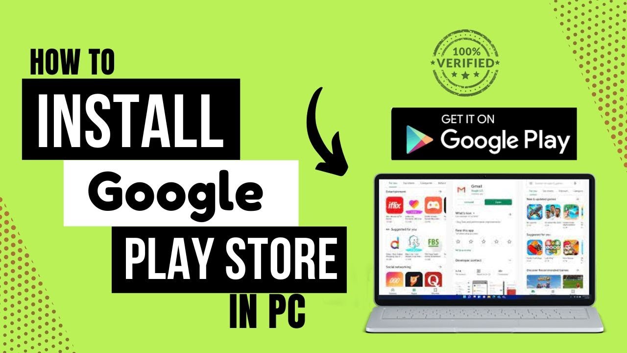 How to install googe play store in pc [Ayan tech] - YouTube
