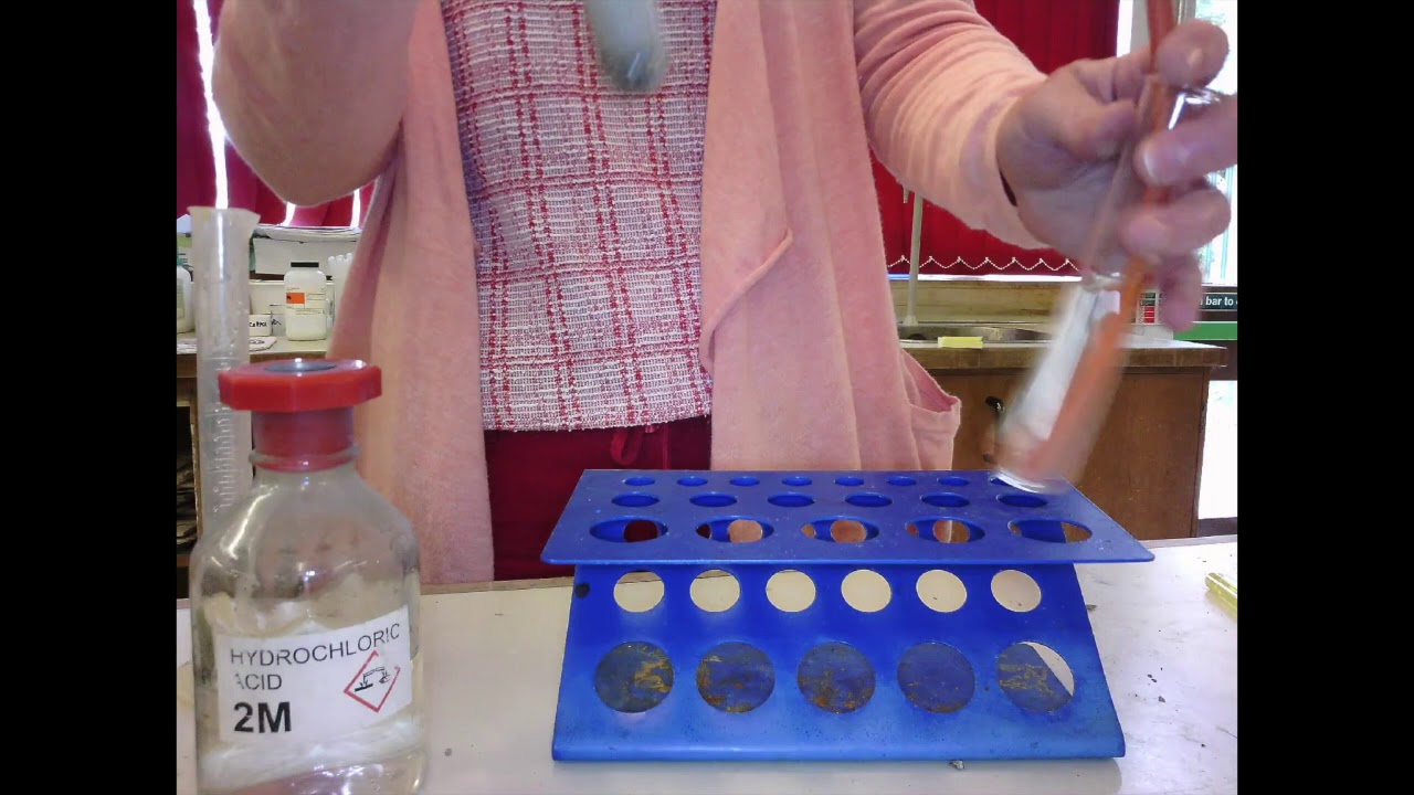 Science Year 9 to 10 Experiments Chemistry Inv Limestone - YouTube