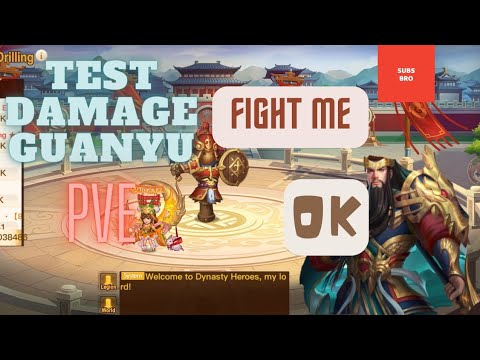 Dynasty Heroes - Yakin Ga mau Guanyu SP Han ? [ Test Agains Dummy ] Langsung Rank 3 Anjay