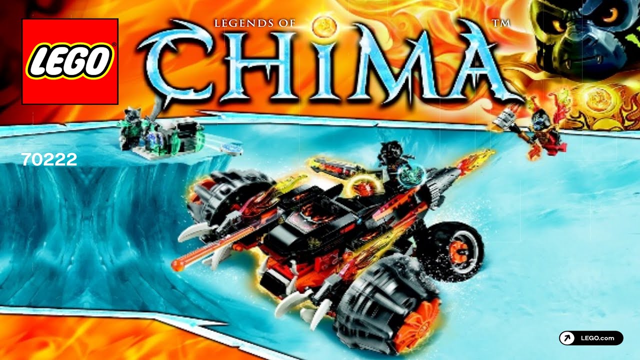 LEGO Instructions - Legends of Chima - 70222 - Tormak's Shadow Blazer ...