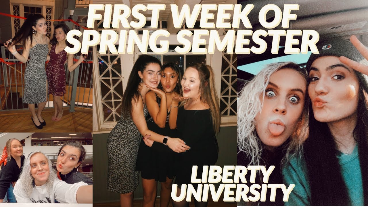 week in my life at college// spring semester - YouTube