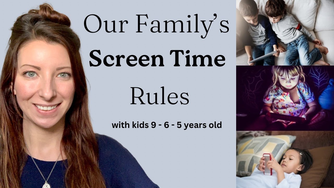 Our Family Screen Time Rules | No Shame - YouTube