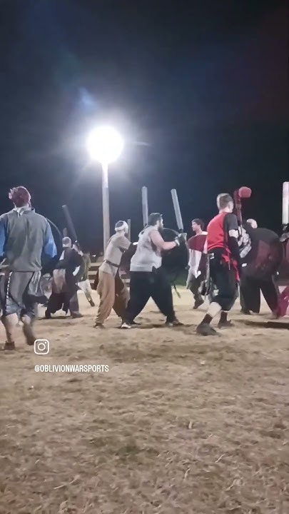 Armageddon 2024 night fights #larp - YouTube