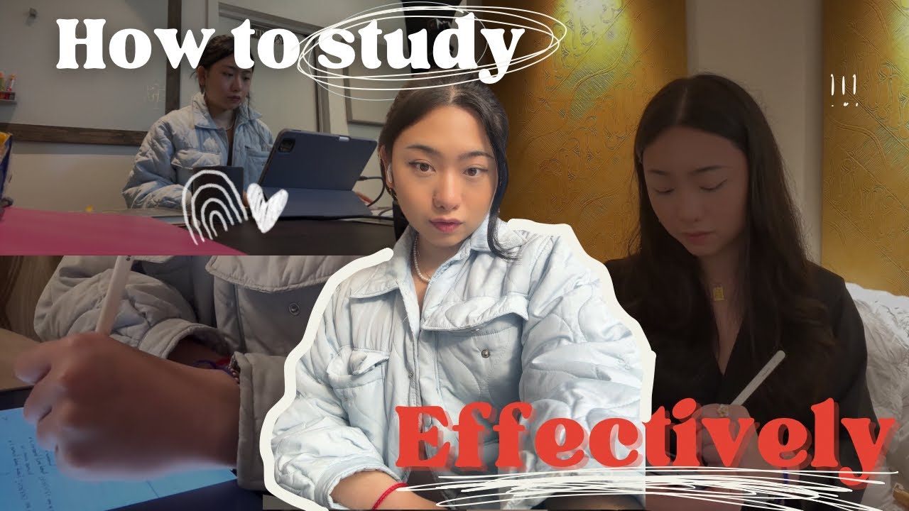 How to STUDY effectively | types of learners, study techniques, study ...