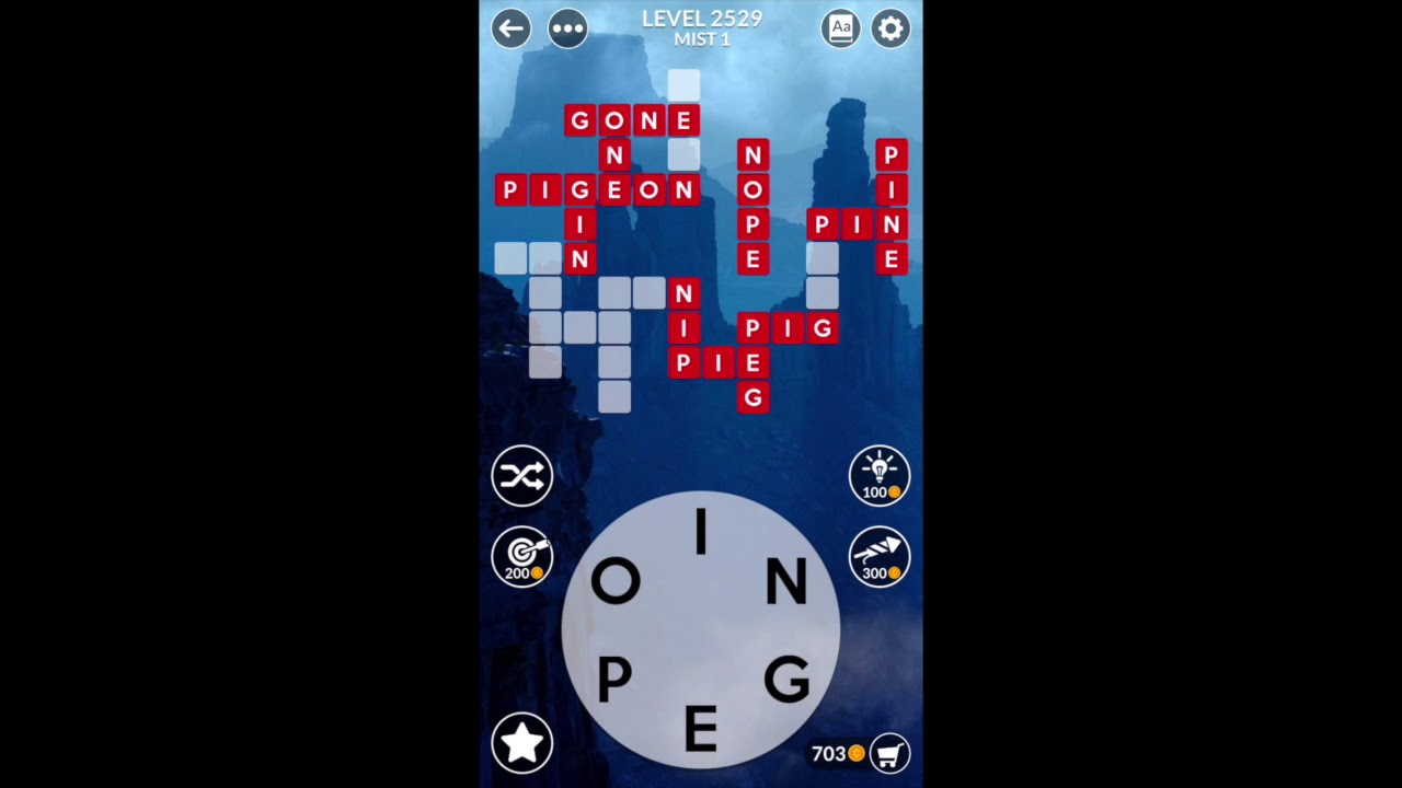 Wordscapes Level 2529 - YouTube