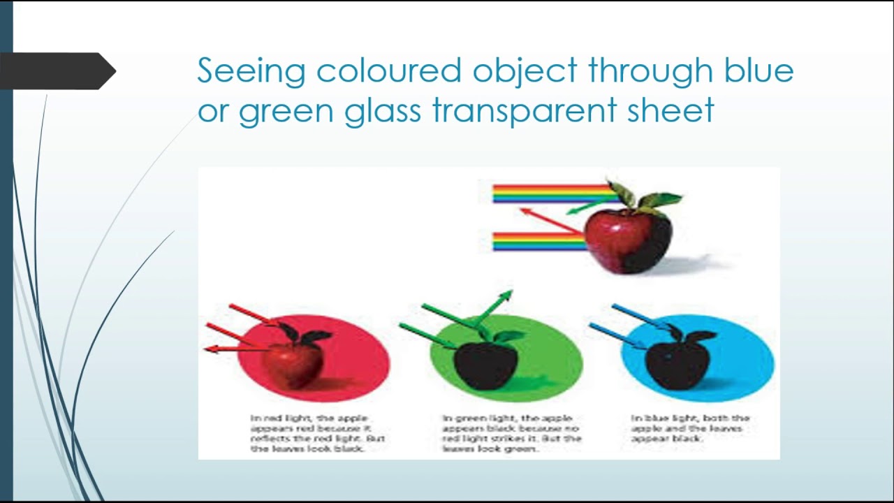 Seeing coloured object filmora - YouTube