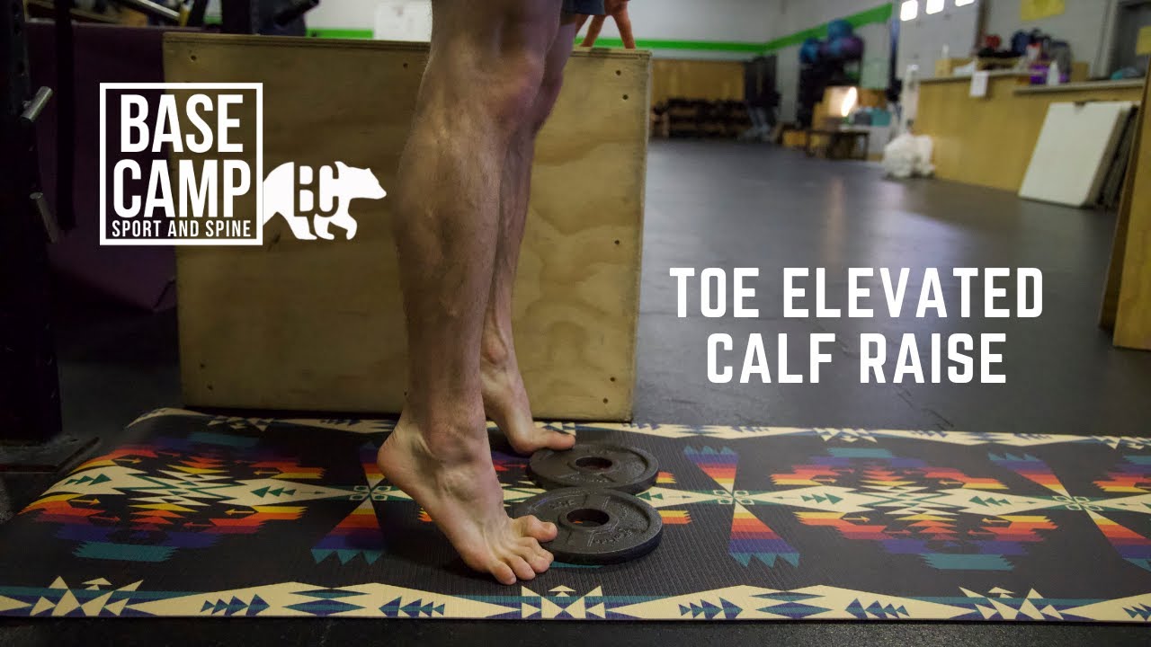 HOW TO DO: Toe Elevated Calf Raise - YouTube