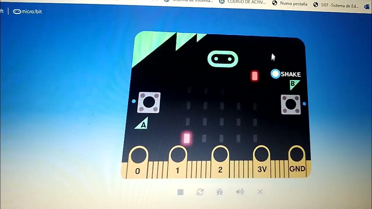 Girando Dado en la microbit - YouTube