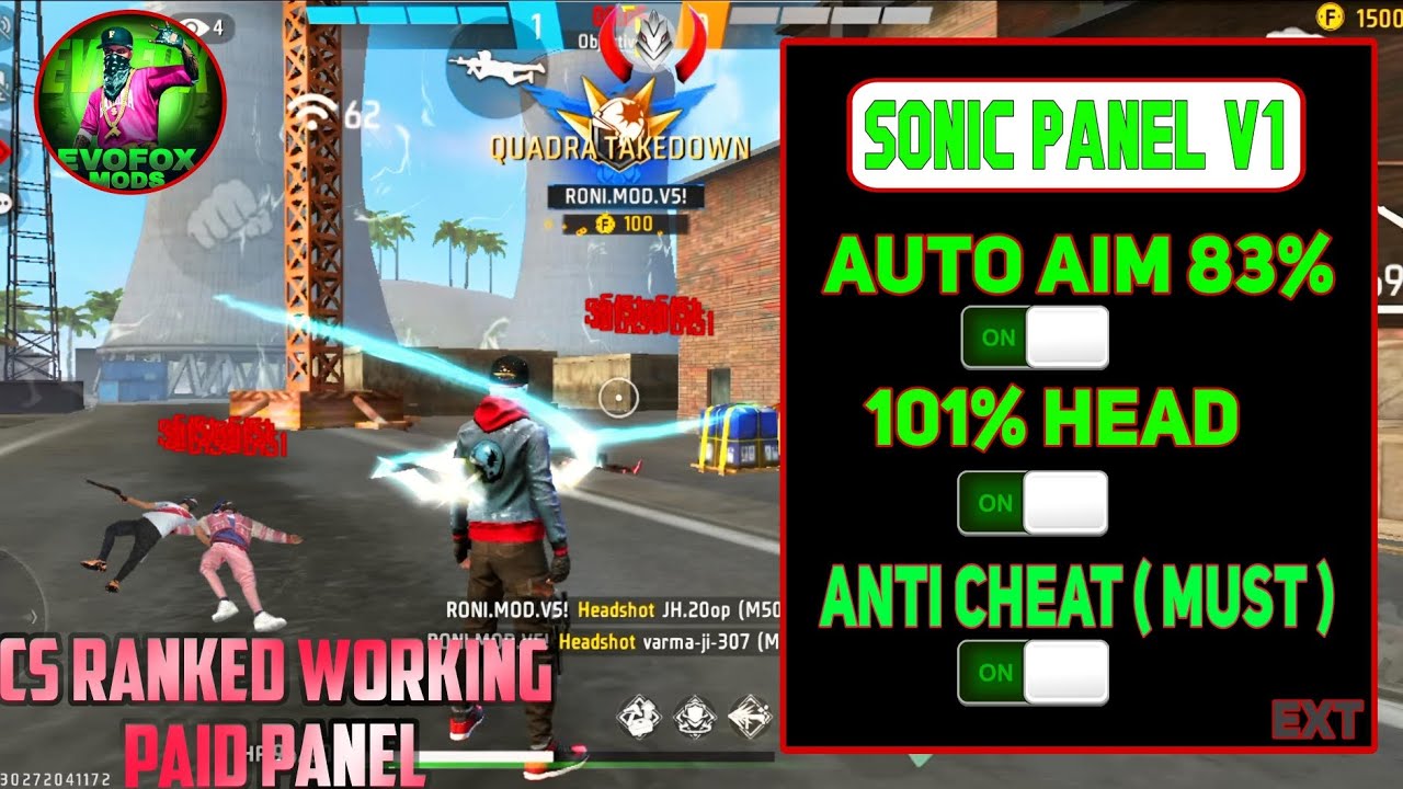 AUTO AIM BOT + LOCATION⚡SONIC PANEL☠️ MACRO AIMBOT REGEDIT🔥ANTI BAN - SONIC PANEL V1 - YouTube