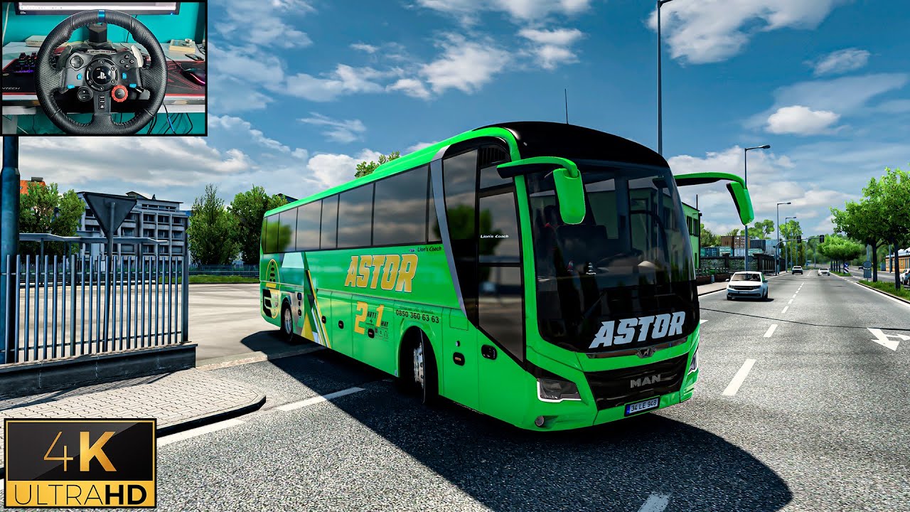 Bus Tour Through Berlin: 4K Gameplay on Euro Truck Simulator 2 Using ...
