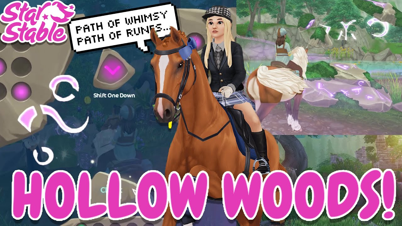 HOLLOW WOODS GAMEPLAY, AREA, PATH OF RUNEOLOGY, & MORE! PREPARE FOR TOMORROW! (STAR STABLE) 🌲 ...