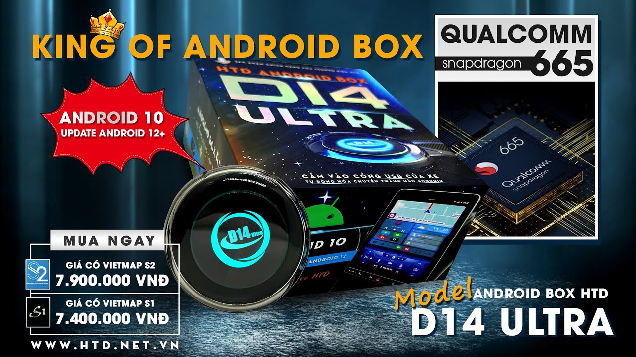 Đỉnh cao công nghệ Android Box cho Ô Tô | D14 Ultra đặc biệt - YouTube