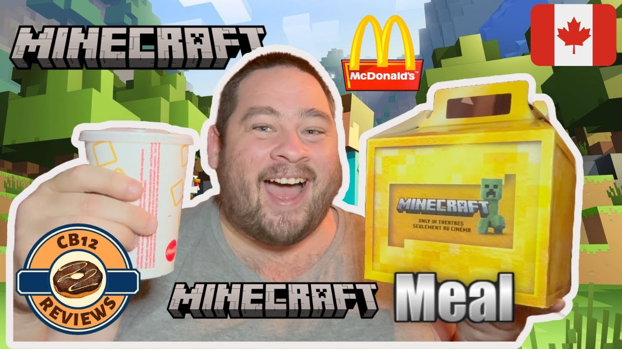 NEW McDonald's Minecraft Meal with 10 Piece Nuggets & Nether Flame ...