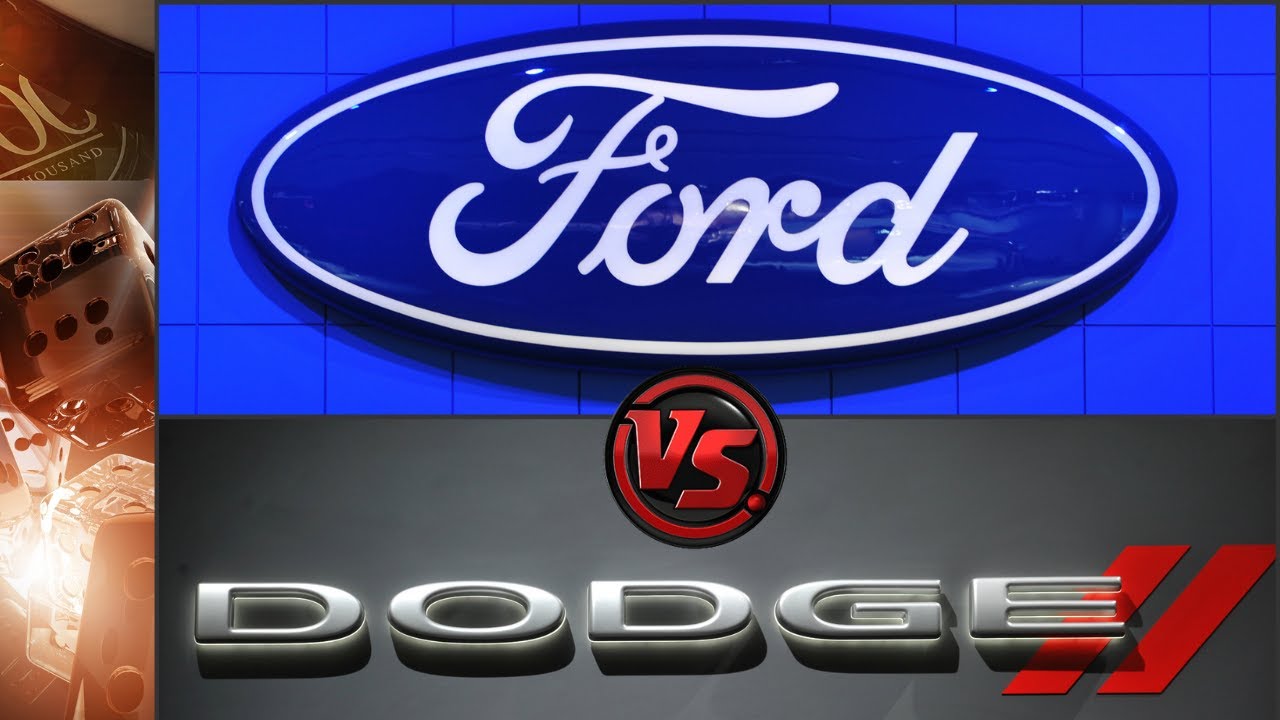 Dodge Vs Ford | The Epic Battle - YouTube
