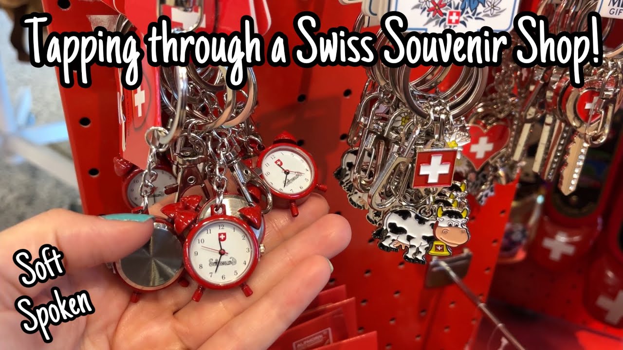 ASMR * Swiss Souvenir Shop Tap-Through * Soft Spoken * ASMRVilla - YouTube