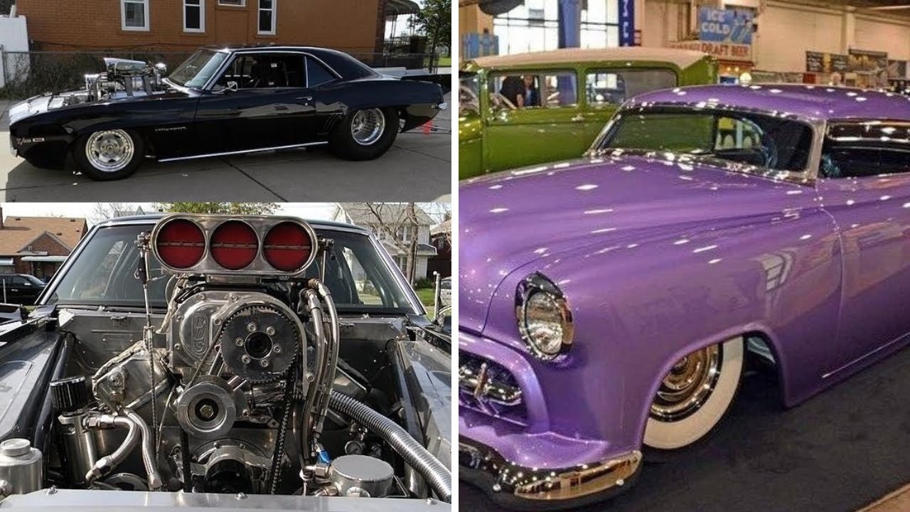 Hot Rods Cars Muscle - YouTube