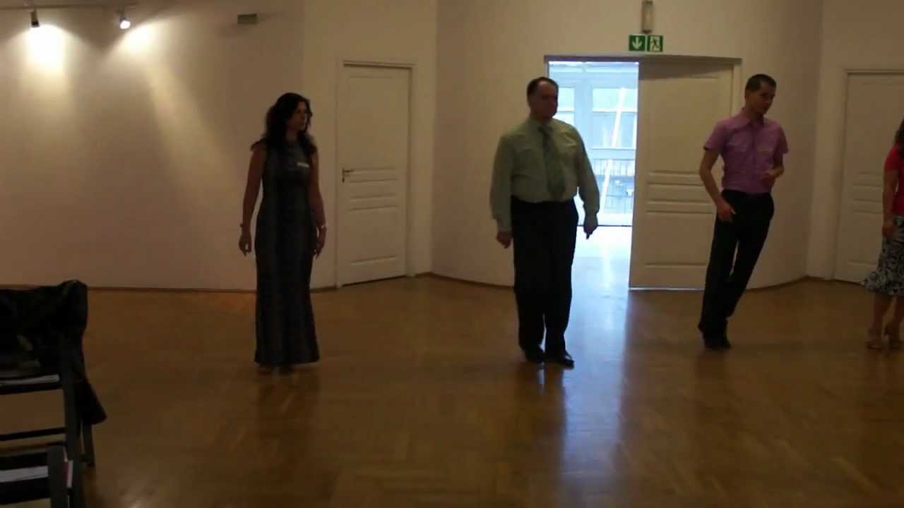 Wiener Walzer - Grundschritt (Pendelschritt) - YouTube