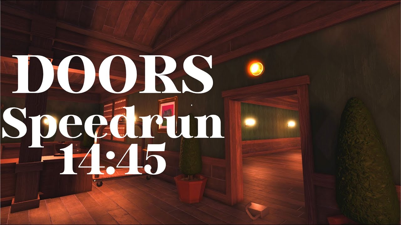Roblox DOORS Speedrun WORLD RECORD - 14:45.78 (Squad Shop) - YouTube