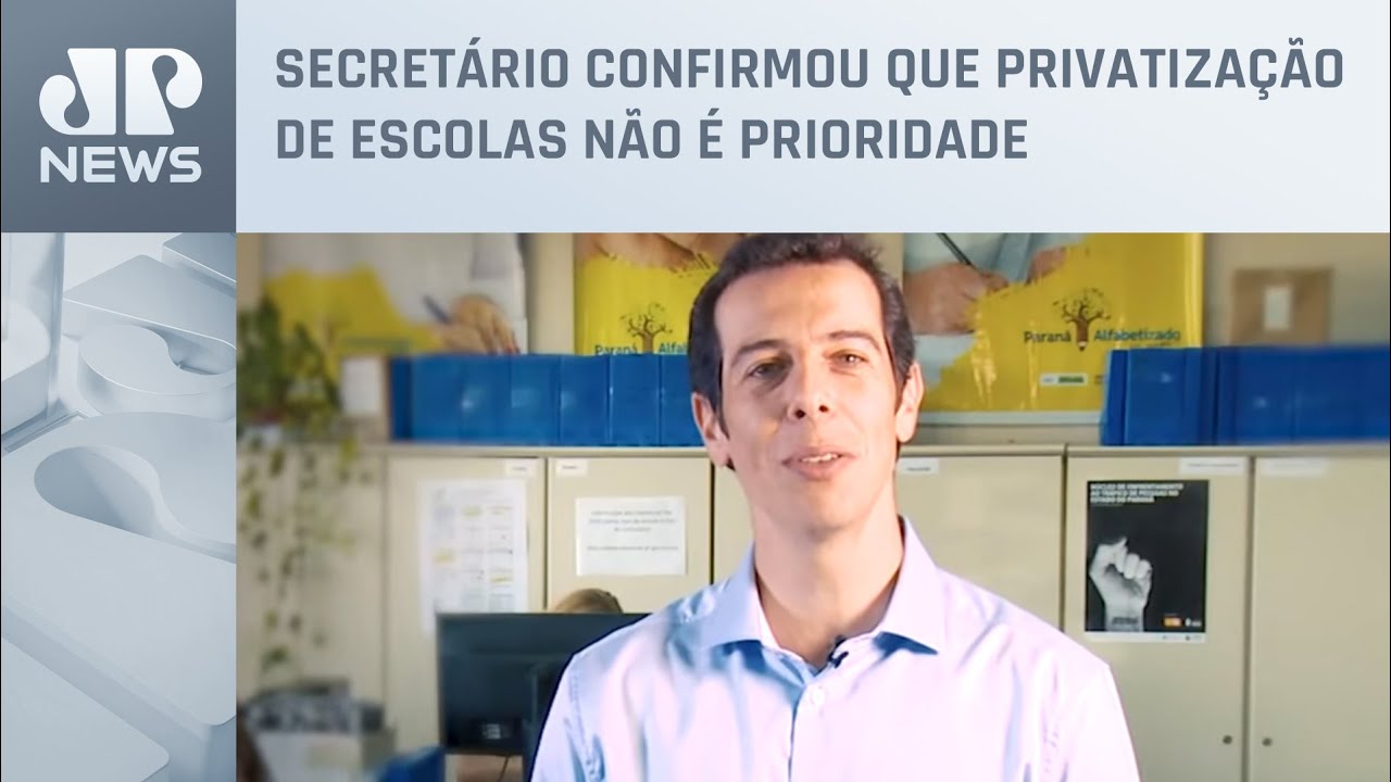 Renato Feder fala sobre os desafios da Secretaria de Educação em SP ...