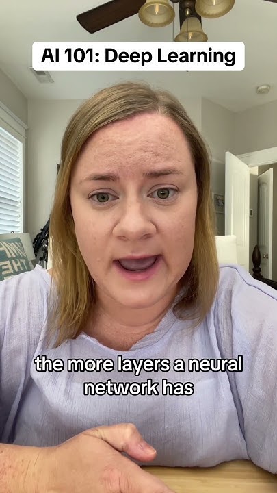AI 101: Deep Learning - YouTube