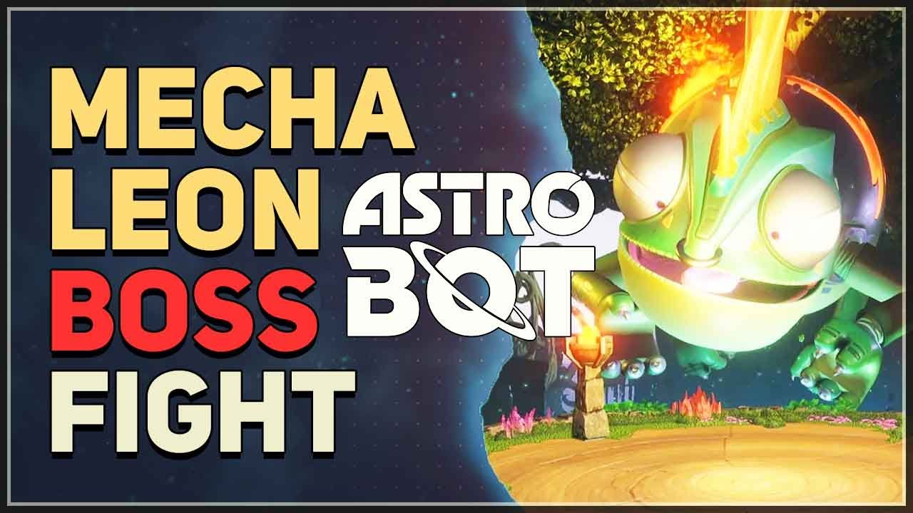 Mecha Leon Boss Fight Astro Bot - YouTube
