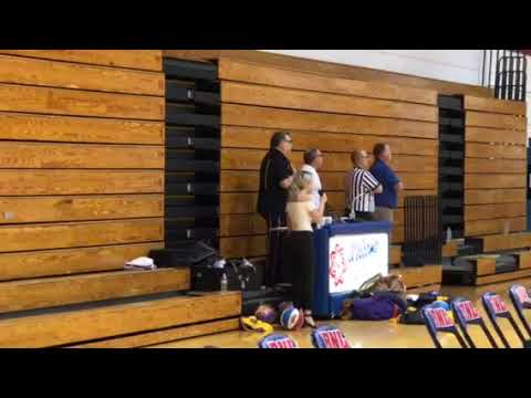 Sydney Darlene national anthem Harlem Wizards