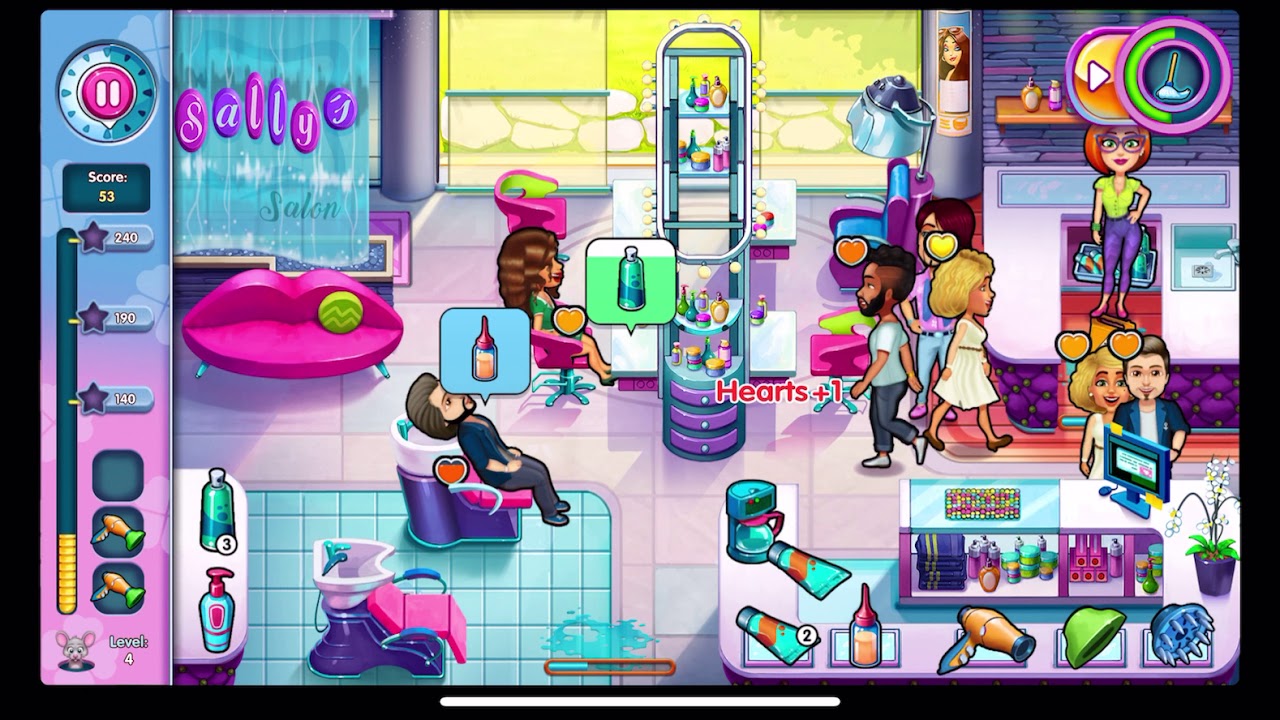 Sally salon two on mobile - YouTube