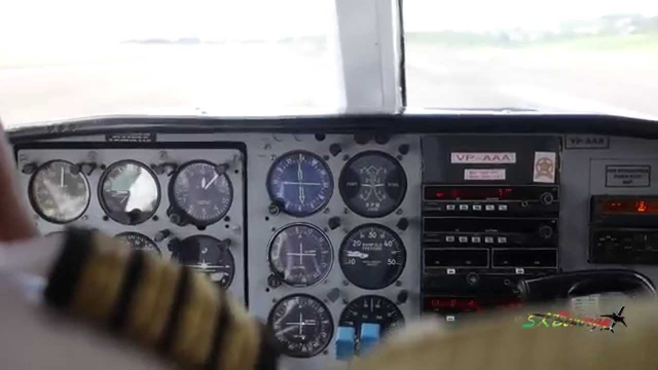 St Kitts to Anguilla - Trans Anguilla Airways - Britten Norman Islander ...