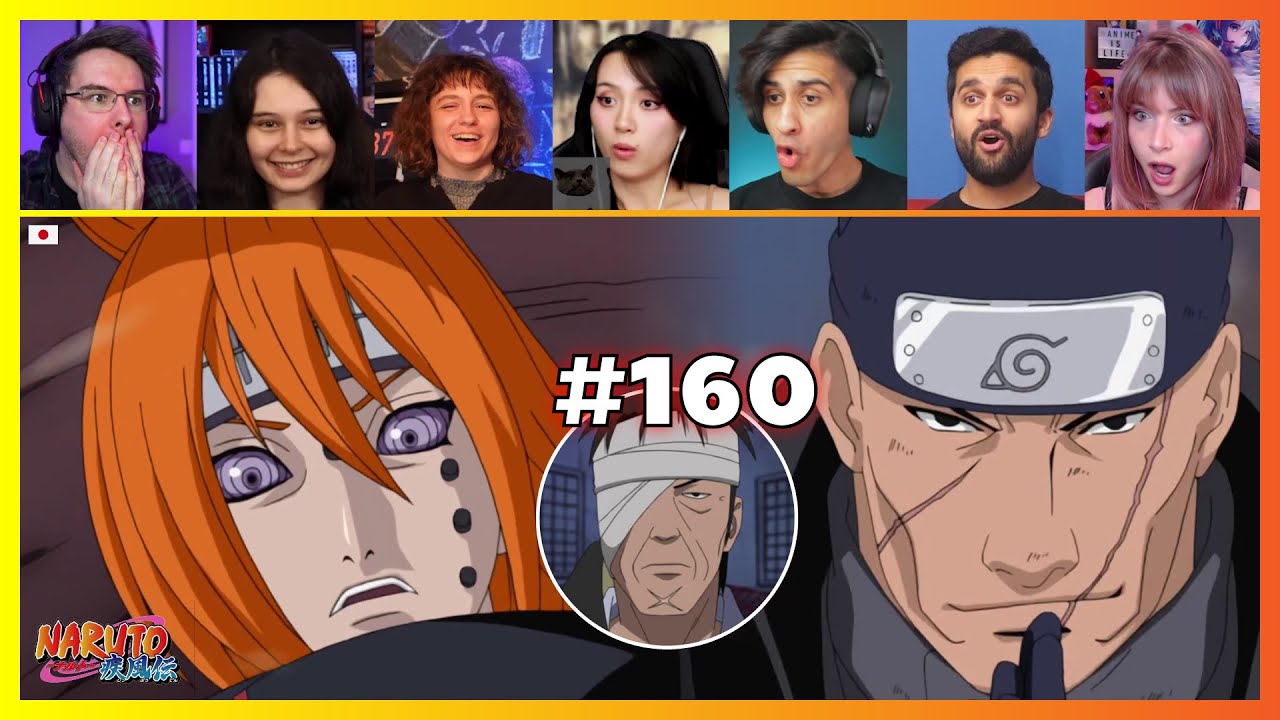 Naruto Shippuden Episode 160 | Mystery of Pain | Reaction Mashup ナルト 疾風 ...
