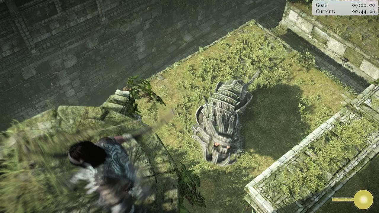 Shadow of the Colossus - Fourteenth Colossus (Cerberus) in 06:47 - YouTube