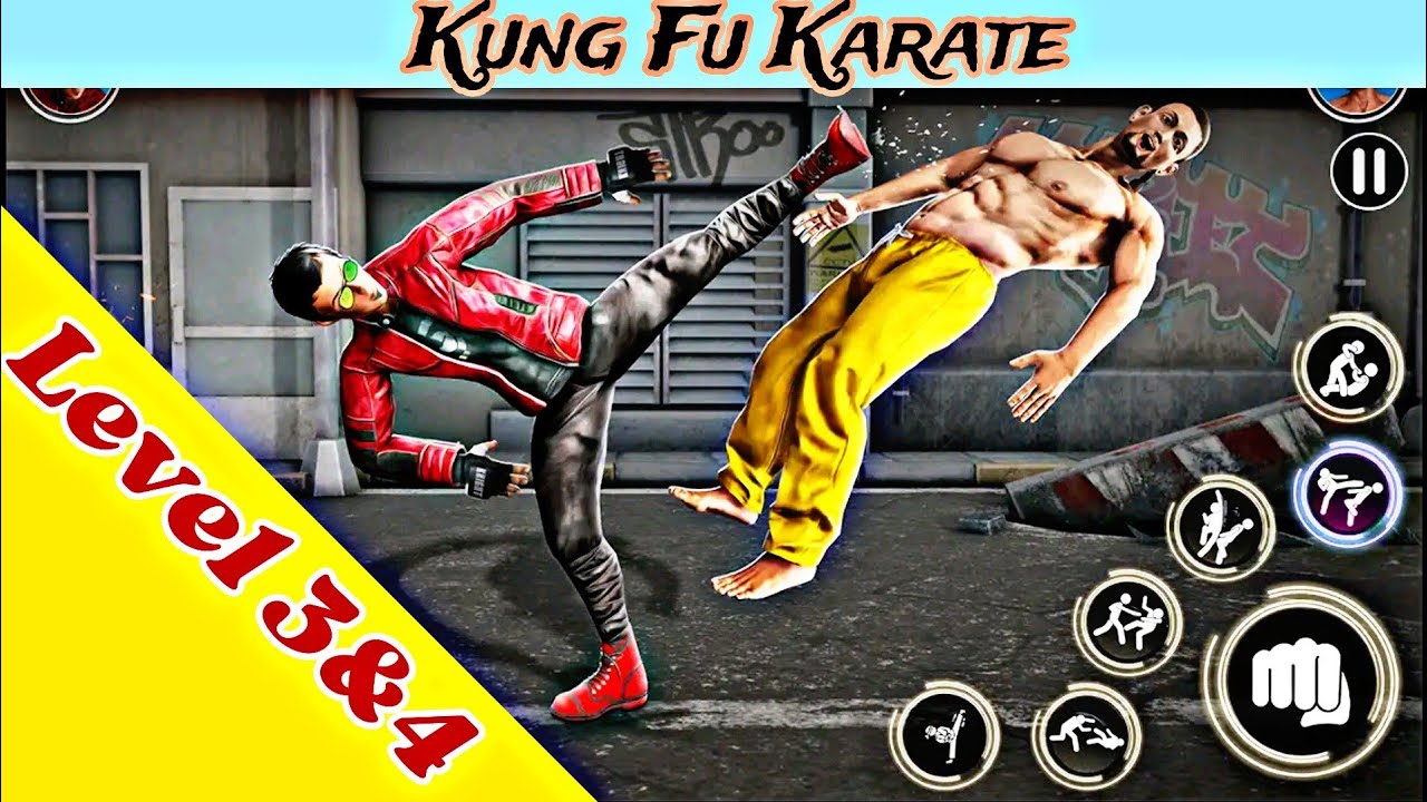 Kung Fu Karate: Fighting Games Level 3&4 | Karate Games | Fighting ...