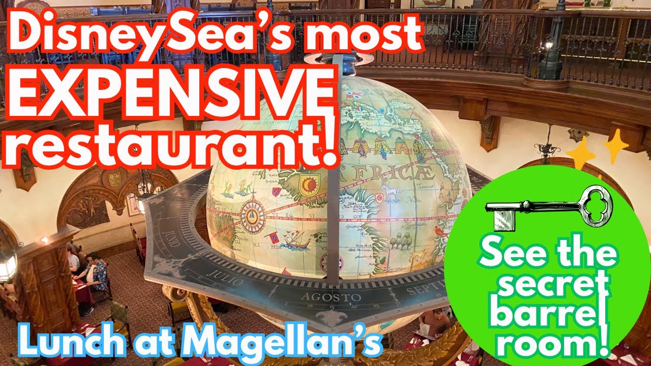 Magellan’s Restaurant Tokyo Disney Sea Lunch experience POV - YouTube