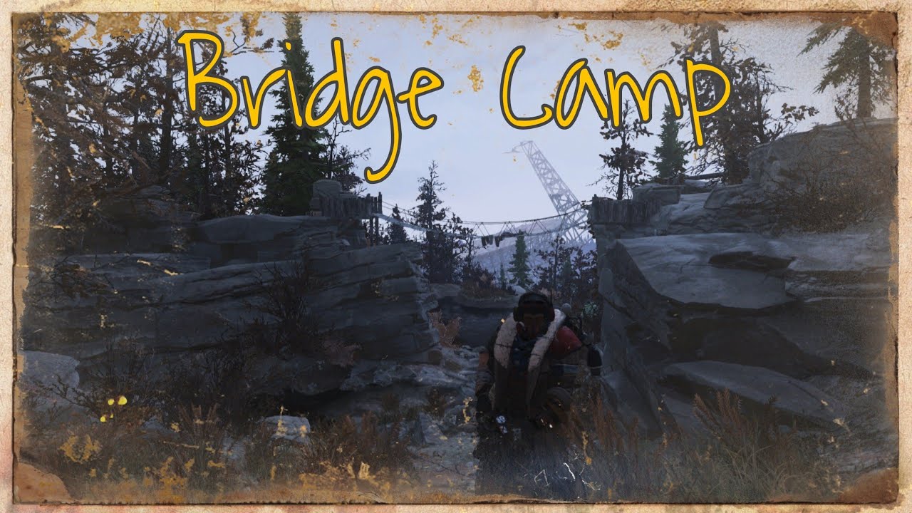 Fallout 76 Bridge Camp - YouTube