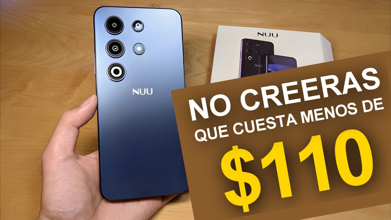 NUU N30 es un TELEFONO Sorprendente POR MENOS de $110 - YouTube