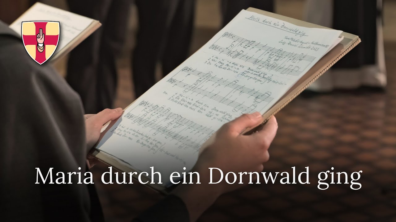 Maria durch ein Dornwald ging | Chor der Hochschule Heiligenkreuz - YouTube