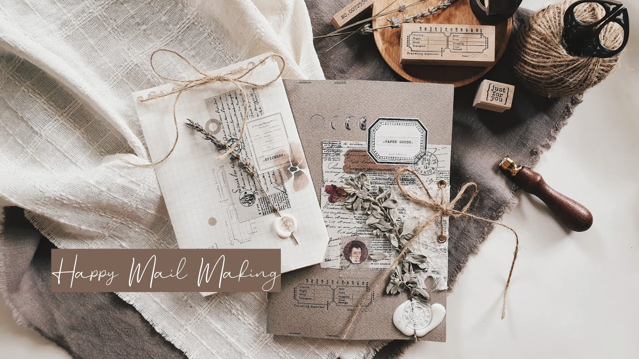 Happy Mail Set Making Idea - YouTube