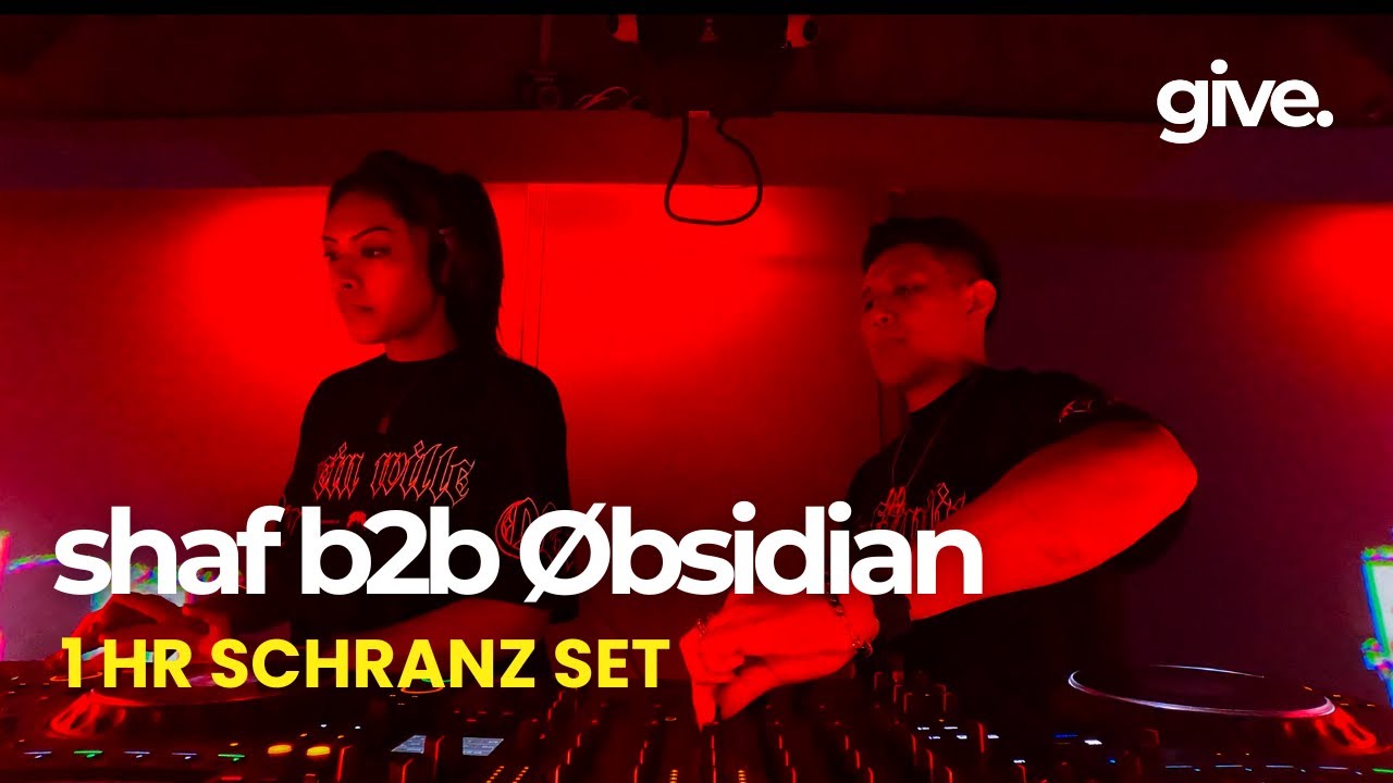 GIVE: CHANCE XL - SHAF B2B ØBSIDIAN - 1HR SCHRANZ SET - YouTube