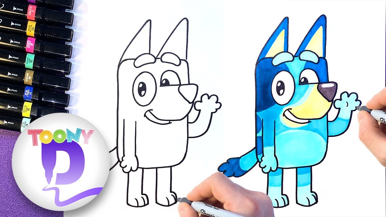 How to Draw | Bluey - YouTube