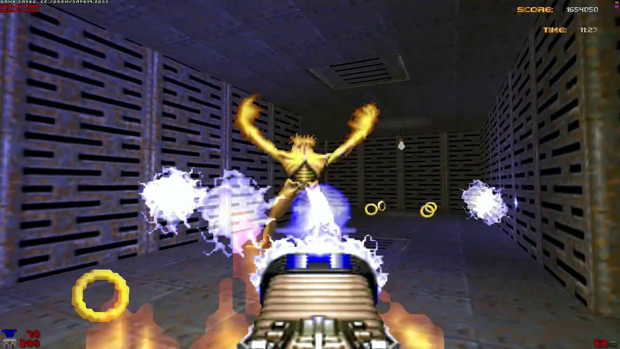 Let's RePlay Super Sonic Doom (Doom Mod) 10: Steel Works - YouTube