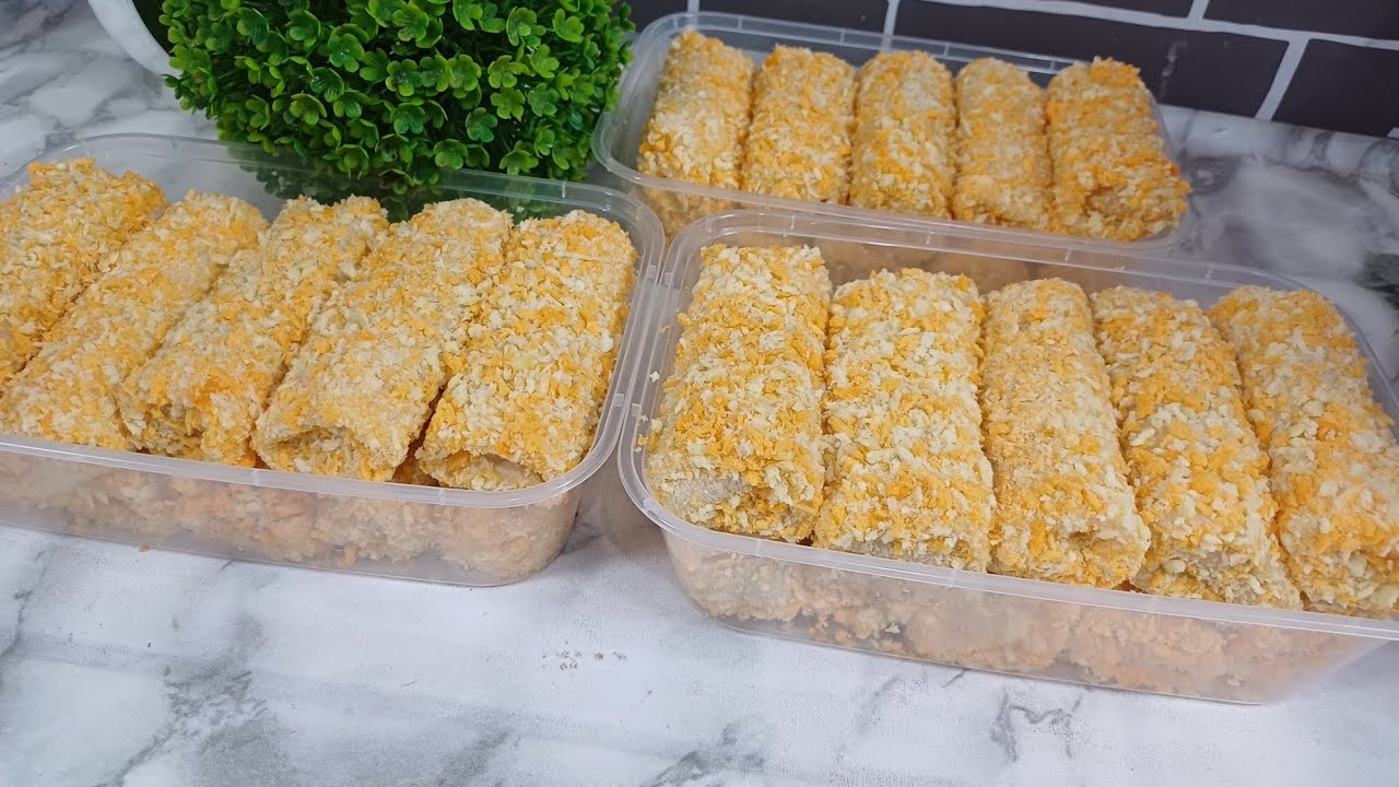 RESEP RISOL SAYUR AYAM SUWIR ‼️ 250 gram tepung jadi 30 gulung risol ‼️ ...