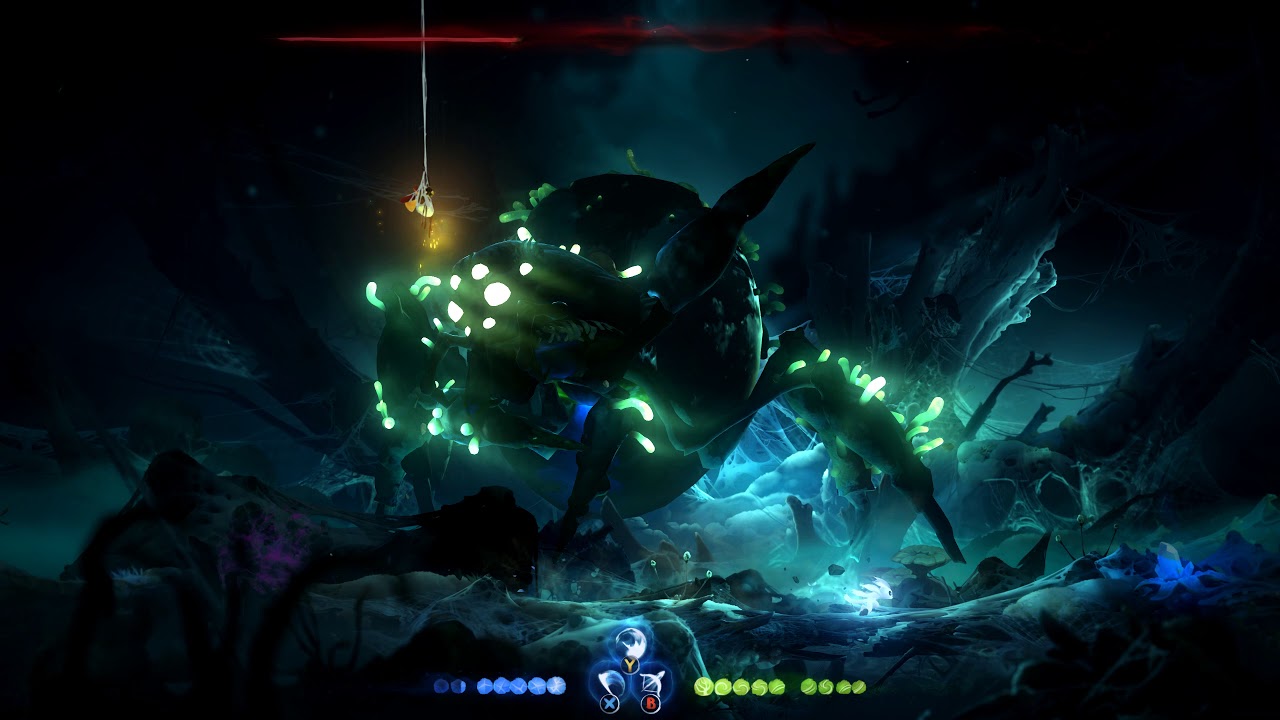 Ori and the Will of the Wisps / Mora Spider and Ori Boss fight / Hard ...