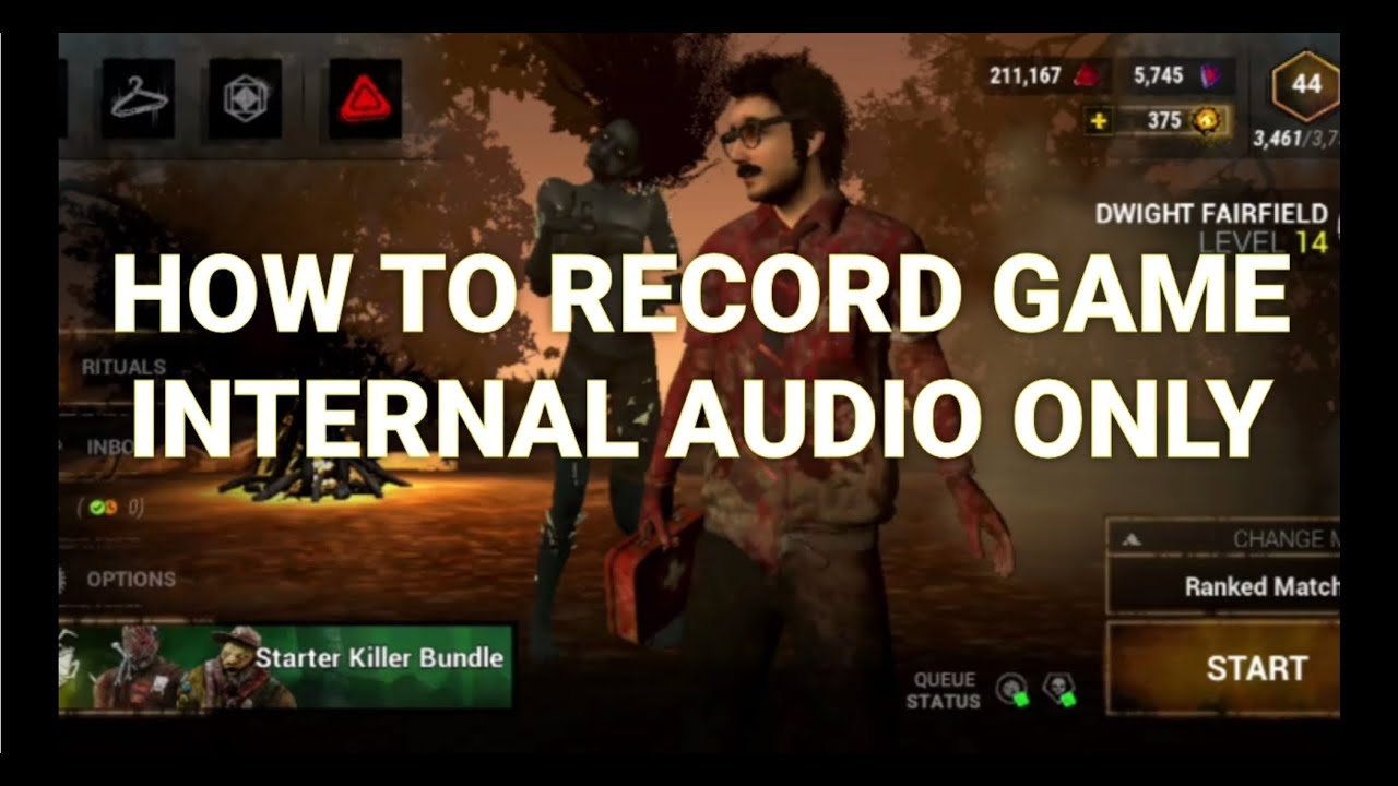 INTERNAL AUDIO GAME SOUND ONLY | TUTORIAL RECORD | WITHOUT USING APP ...