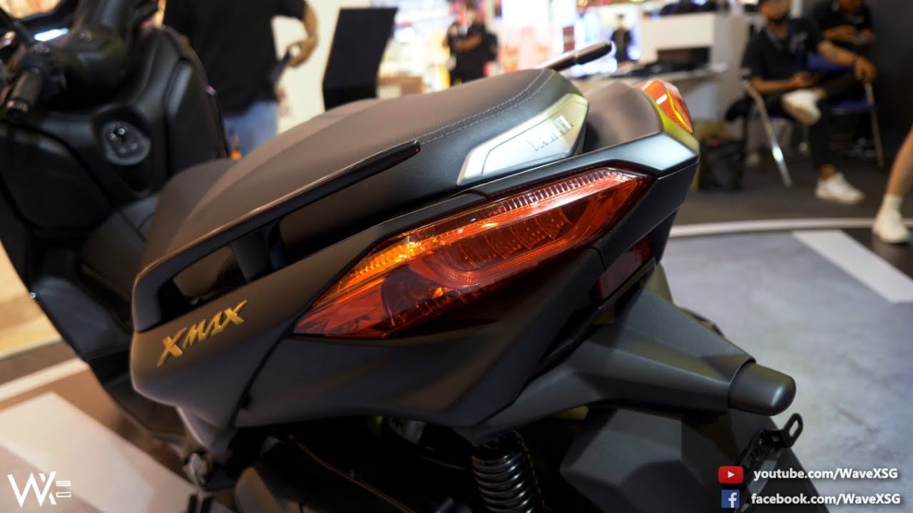 Yamaha XMAX 300i 2022 ra mắt chính hãng - Đen Nhám / Matte Black ...