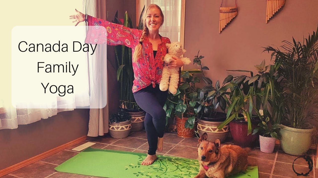 Canada Day Family Yoga - YouTube