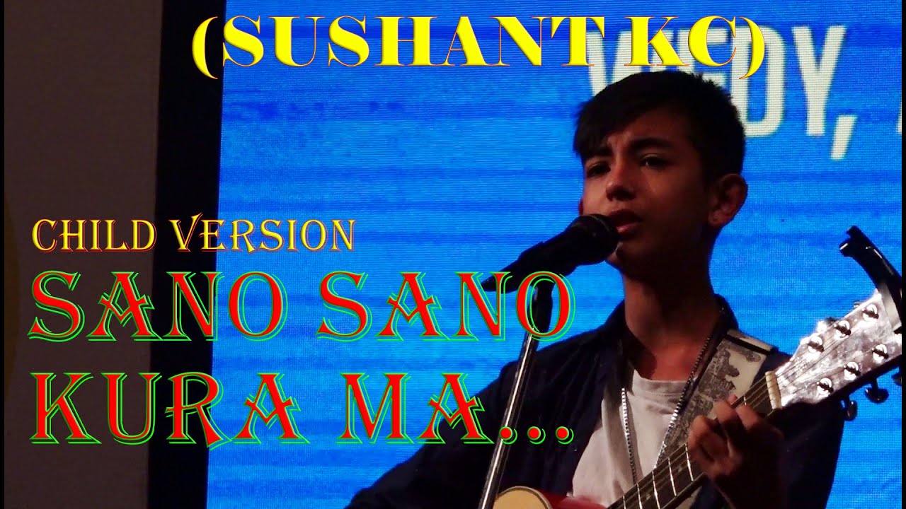 ARNAV BAN: SANO SANO KURAMA(SUSHANT KC)। Child Version । STAGE PROGRAM ...